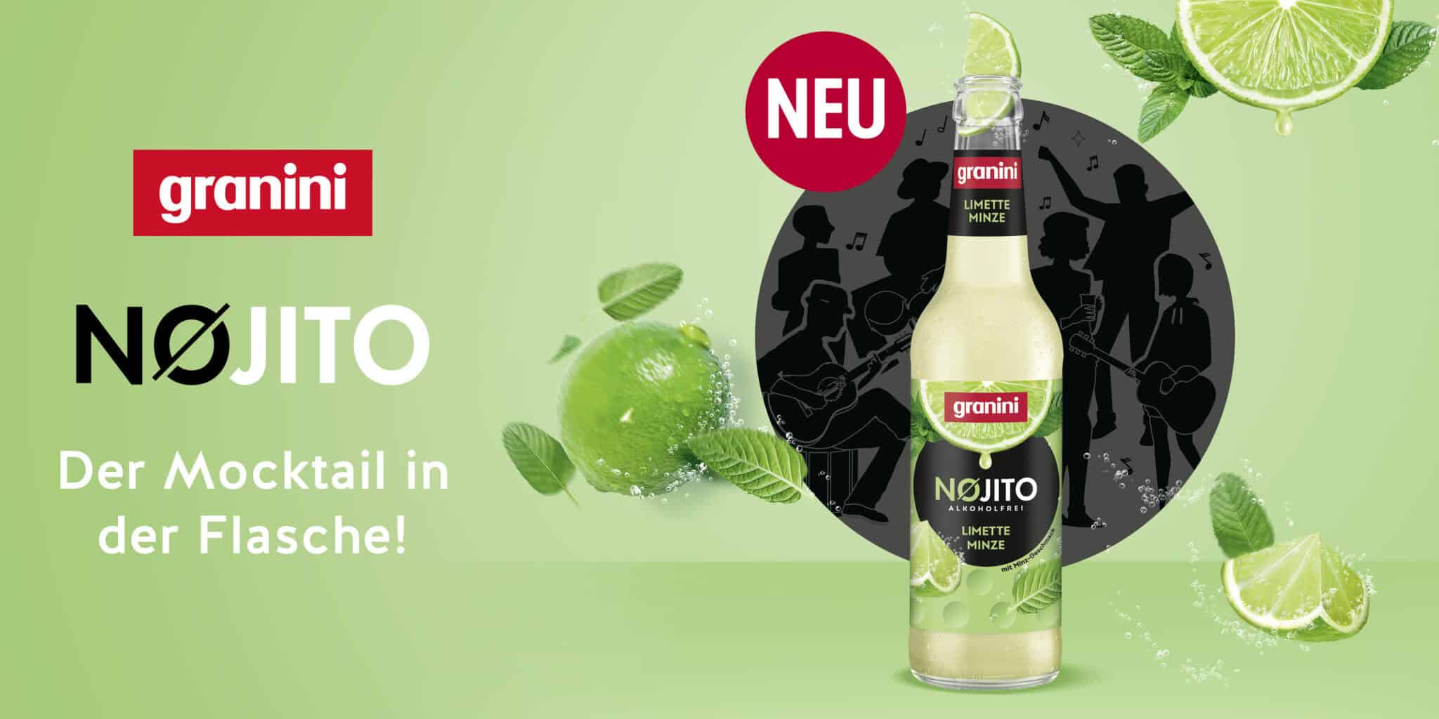granini NØJITO – Der Mocktail in der Flasche! - Gastivo